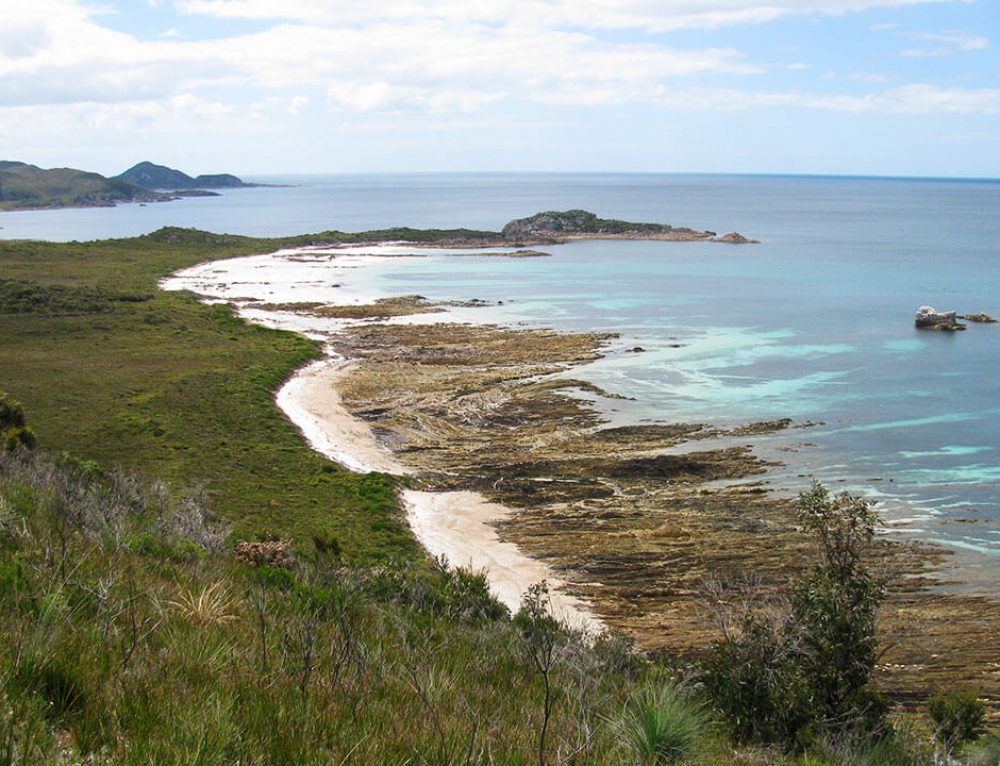 The Pure White Sands of Anniversary Bay - Rare Earth Tasmania